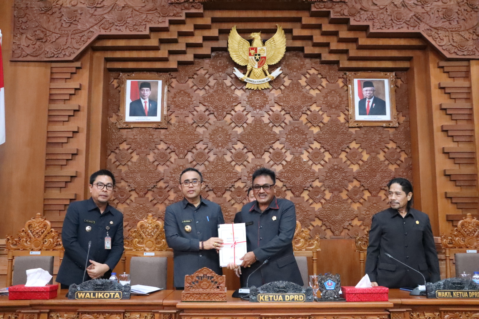 Pembukaan Rapat Paripurna DPRD Kota Denpasar, Walikota Jaya Negara Sampaikan Dua Ranperda Kota ...